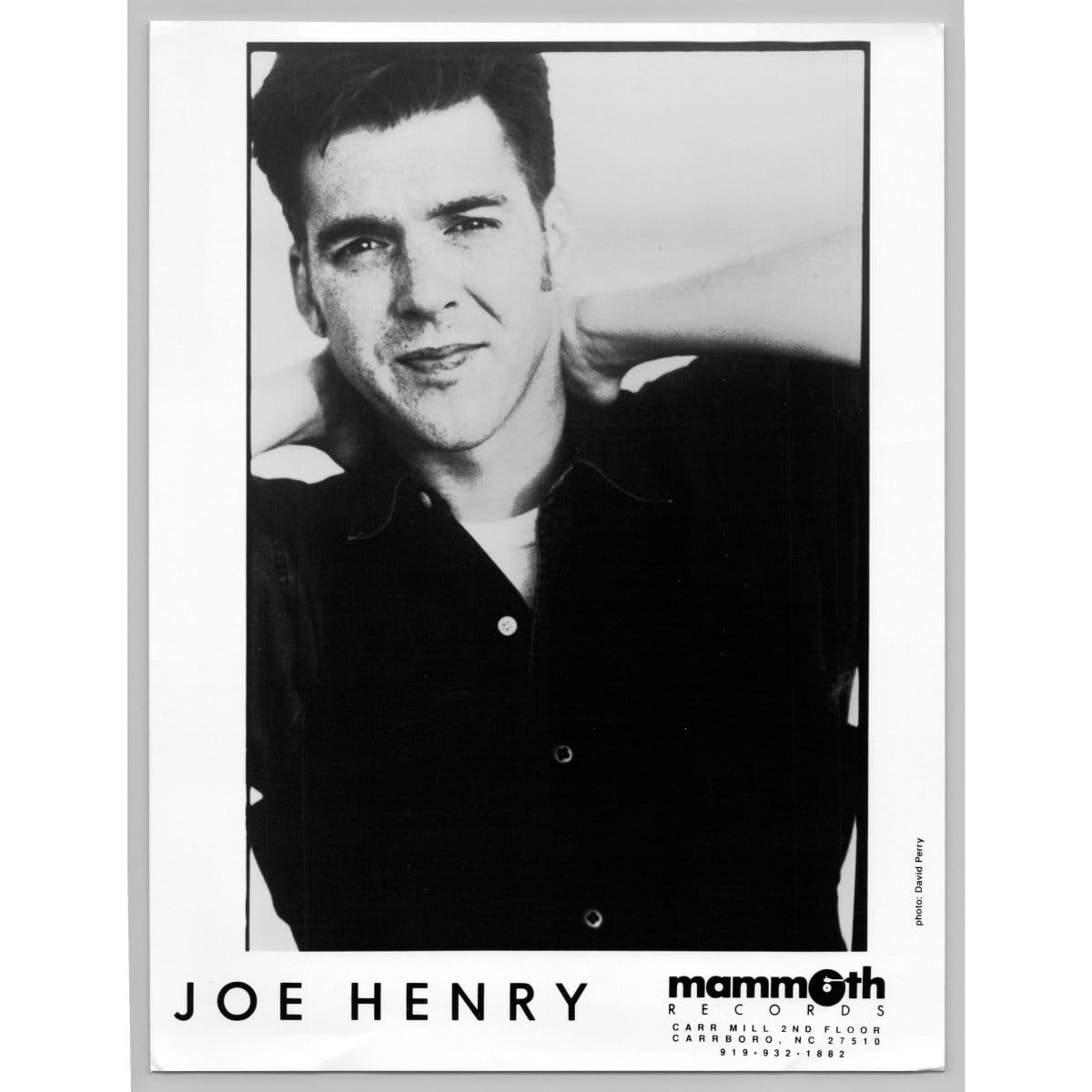 Joe Henry Country Singer Songwriter Guitarist Producer 80s-90s Music ...